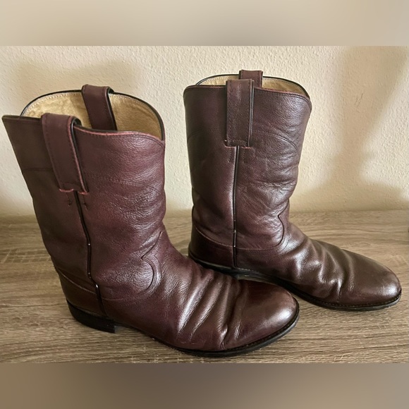 Justin Boots | Shoes | Justin Mens Size 95 3435 Classic Roper Boot With ...
